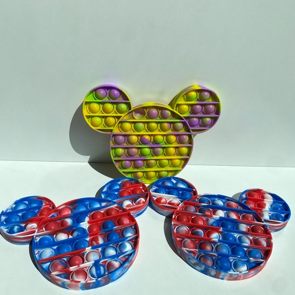 Toys | Mickey Inspired Popit Fidget Toy | Poshmark